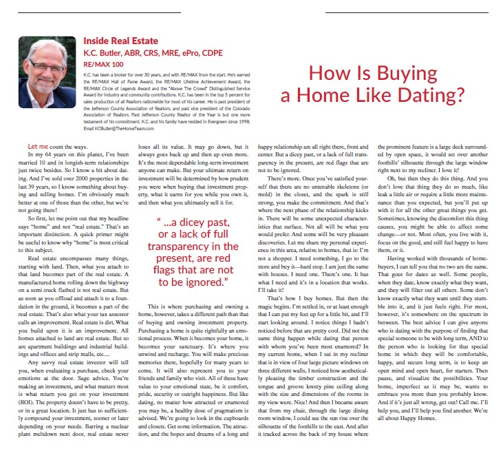 How Is Buying a Home Like Dating? - The Home Team