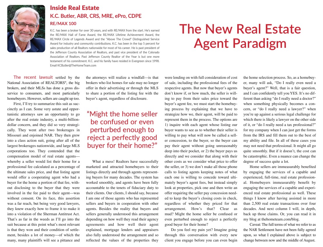 The New Real Estate Agent Paradigm - The Home Team