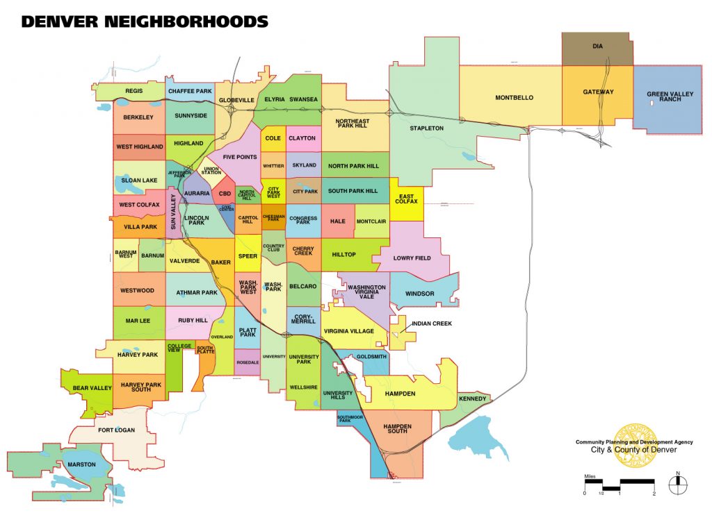 A Map of Denver Neighborhoods - Fresh Air Real Estate